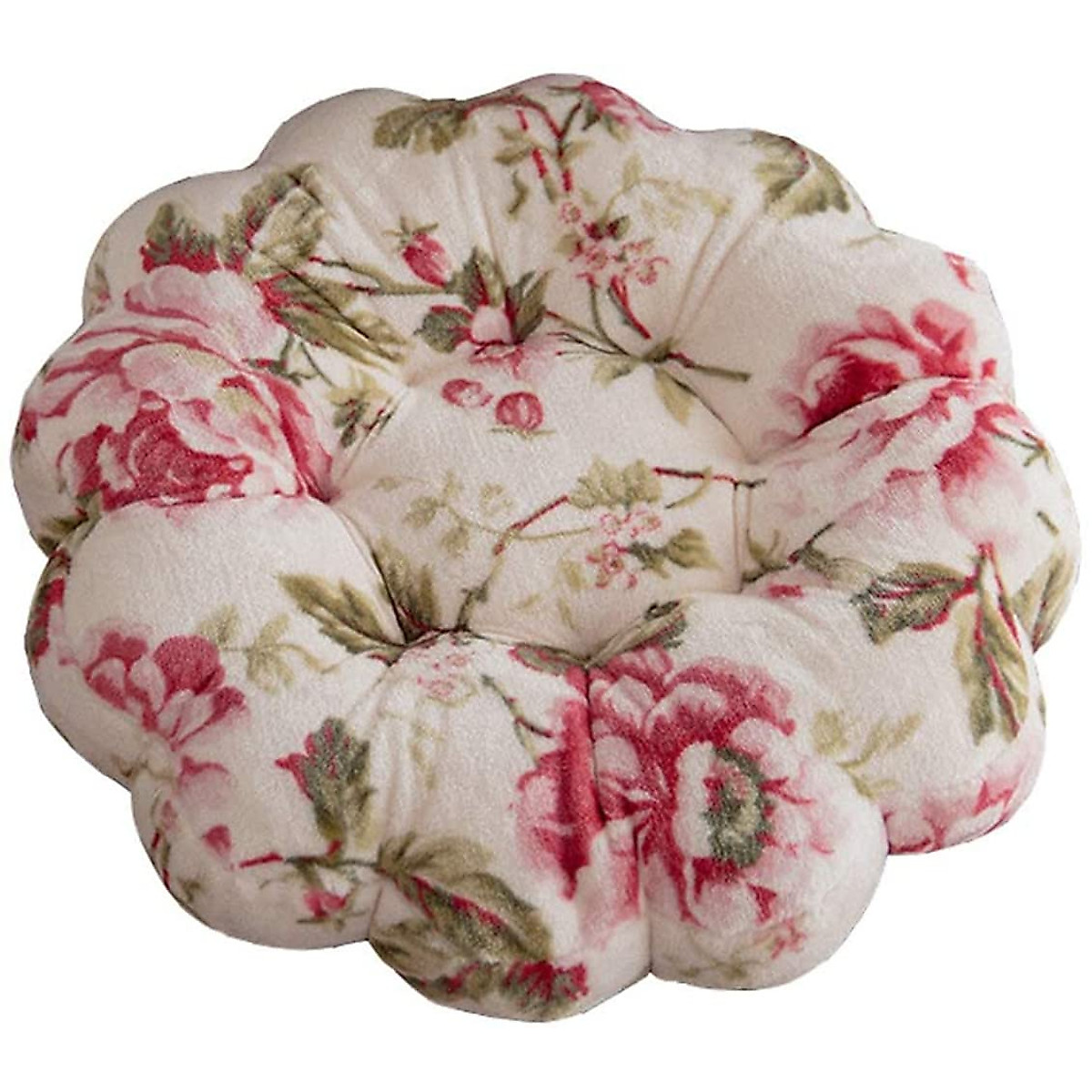 PAAPA Flower-Shaped Seat Pillow Seating Cushion Flower Floor Pillow Outdoor Furniture Flannel Chair Pads Round Cushion great for living room,bedrooms,dining room,office etc Home Decor(Pink flower-1)