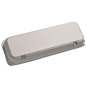 Blank 12-Egg Flat Top Paper Pulp Carton - Bulk Egg Cartons (50)