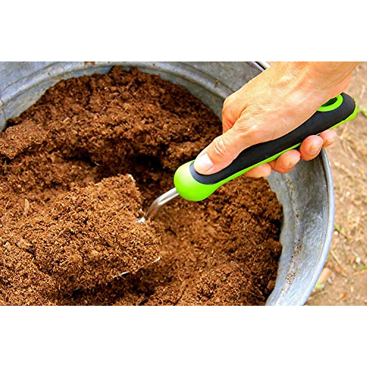 Garden Guru Super Strong Garden Trowel Hand Shovel - Stainless Steel - Rust Resistant - Ergonomic Grip - Perfect Tool for Gardening, Weeding, Transplanting and Digging in Garden Beds