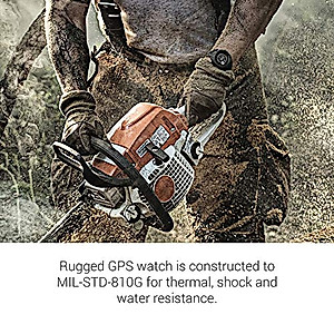 Garmin Instinct Tactical, Rugged GPS Watch, Tactical Specific Features, Constructed to U.S. Military Standard 810G for Thermal, Shock and Water Resistance, Black