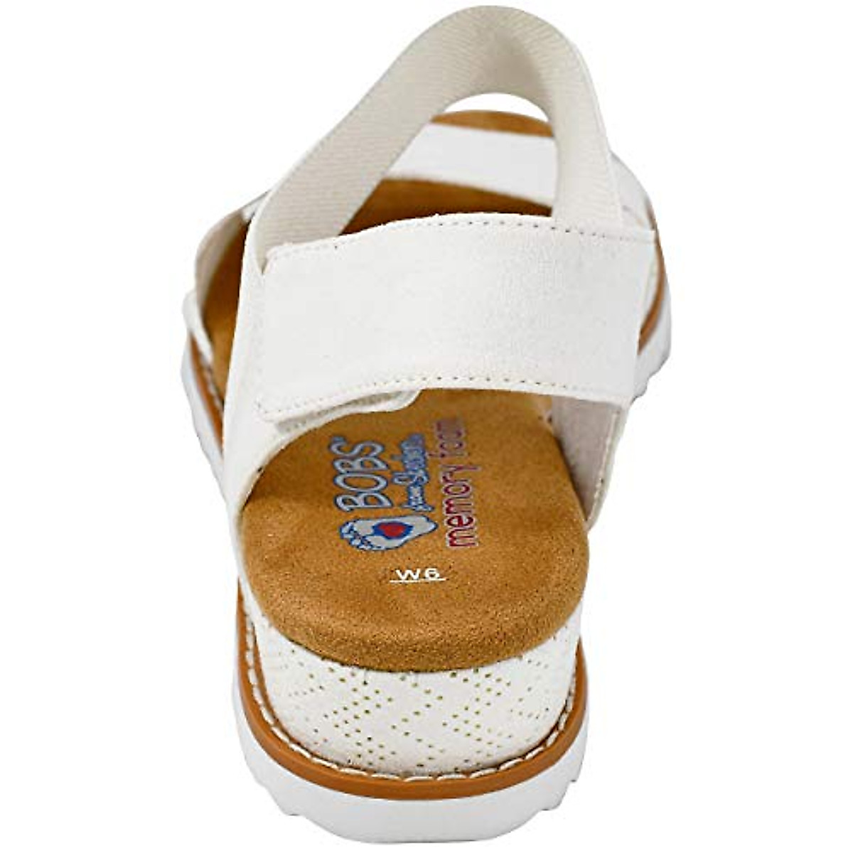 Skechers womens Desert Kiss Sandal, Off White, 8 US