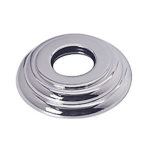 Westbrass 1/2" IPS x 19" Ceiling Mounted Shower Arm with Flange, Polished Chrome, D3619A-26