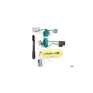 CURT 56047 Vehicle-Side Custom 4-Pin Trailer Wiring Harness, Fits Select Buick Lucerne, Ford Fiesta Sedan