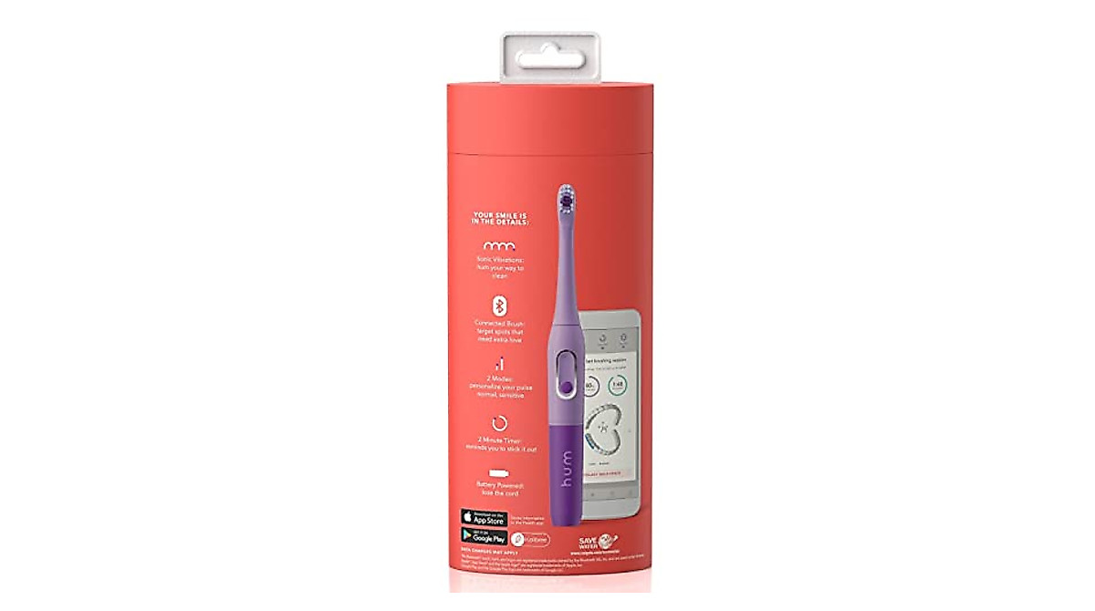 Colgate Hum Smart Battery Toothbrush Kit | Guided Sonic Cleaning