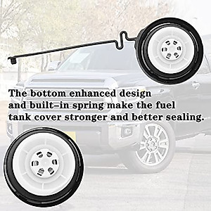 YITHSWAY 77300-07030 77300-53030 Gas Cap Fuel Cap For 2014-2021 Toyota Venza Highlander Sienna Tacoma Camry RAV4 Corolla Avalon Tundra Sequioa Prius C-HR,Lexus CT200h ES300h ES350 GS450h NX300h RX350.