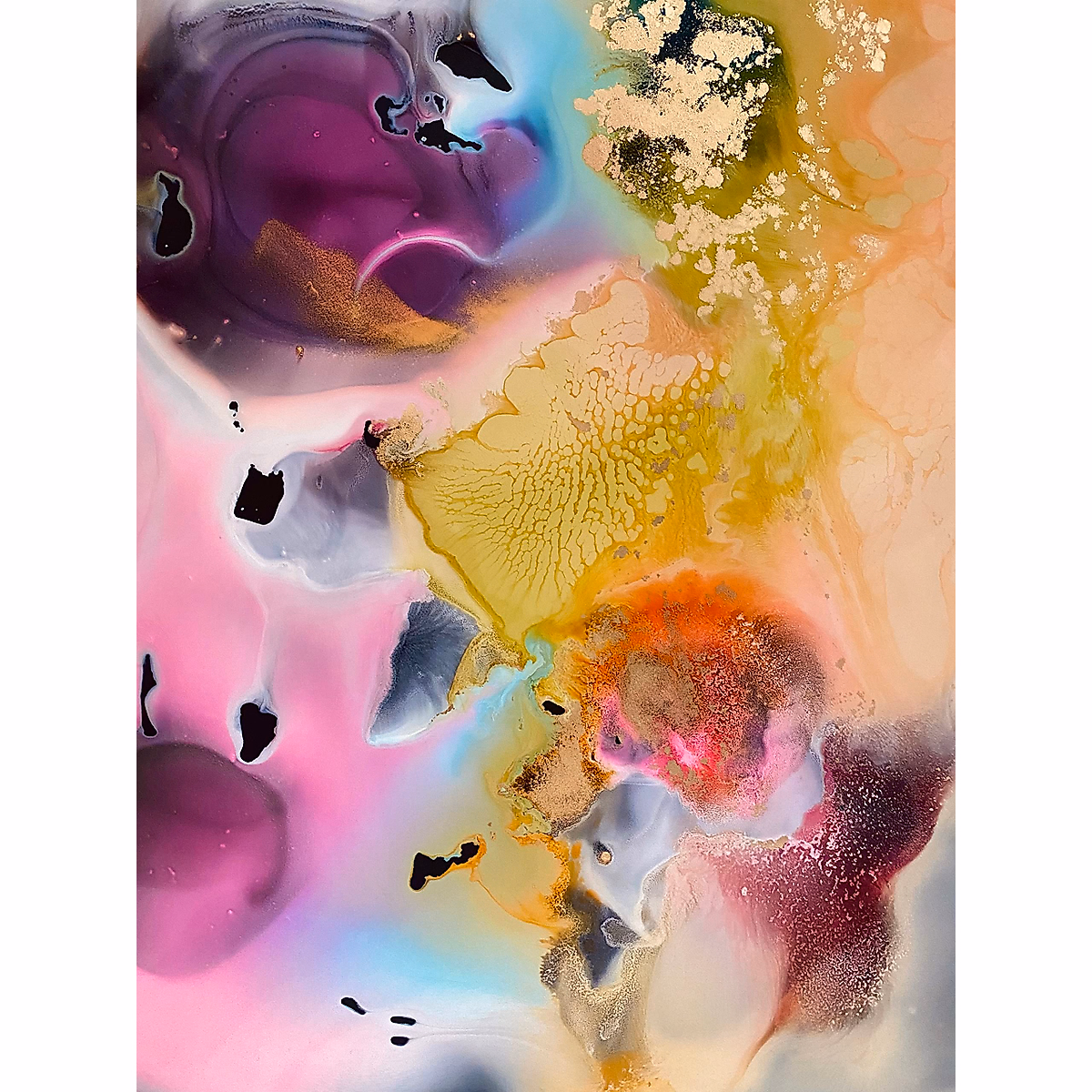 Alcohol Ink Paper - Non-Absorbent, Heavy Weight & Tear Resistant - Easily Wipes Off for Reusable Art Paper - Flexible Matte Black EVO 8.5x11 Inch 10 Sheets