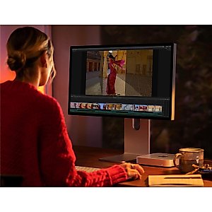 Apple Mac Mini Desktop Computer, M2 Chip with 8-Core CPU and 10-Core GPU, 16GB Memory, 256GB SSD, 10 Gigabit Ethernet, Early 2023