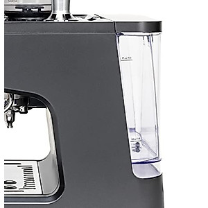 Café Bellissimo Semi Automatic Espresso Machine + Milk Frother | WiFi Connected| Built-In Bean Grinder, 15-Bar Pump & 95-Ounce Water Reservoir | Matte Black, C7CESAS3RD3