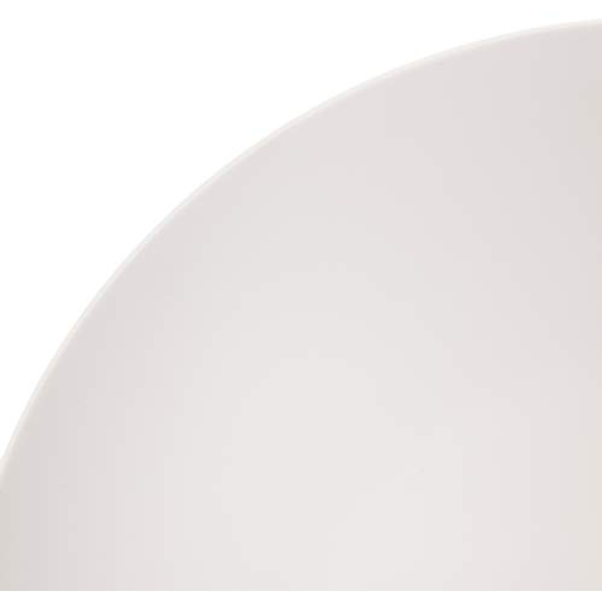 Coza Design- Durable Plastic Plate Set- BPA Free- Set of 6 (White)