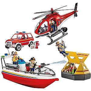 Playmobil Fire Rescue Mission [Amazon Exclusive]