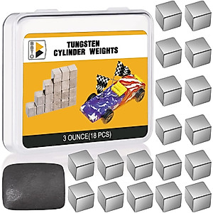 4 Ounce Tungsten Weights Tungsten Putty Weights Incremental Derby Weight Compatible with Pinewood Car Derby Weights for Maximum Speed