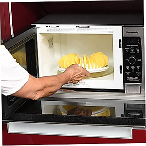 KUYYFDS Potato Chip Maker DIY Low Calories Microwave Oven Baked Potato Chips Grill Fat Free Potato Chips Maker Baking & Pastry Tools Kitchen Accessories Potato Chippers