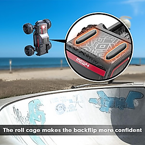 MEW4 1/16 Brushless RC Car, 4X4 Offroad Truck, Portable High Speed RC Car - 42 Km/h for Adults, Electric All-Terrain Stadium Truck