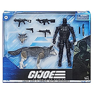 Hasbro G.I. Joe Snake Eyes and Timber Alpha Commandos Classified Series Set 6-Inch Action Figure