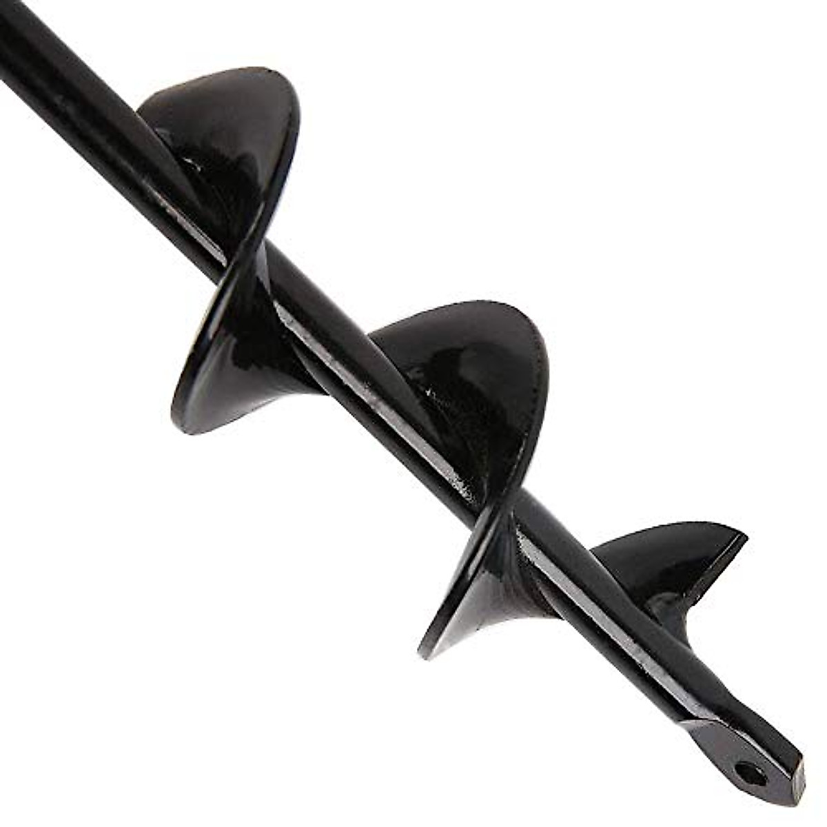 Auger Drill Bit, Auger Post Hole Digger, Auger Drill Bit for Planting 1.5''x18'' (4x45cm) Extended Garden Drill Auger Spiral Long Drill Bit Great Options for Planting 3/8” Hex Dril