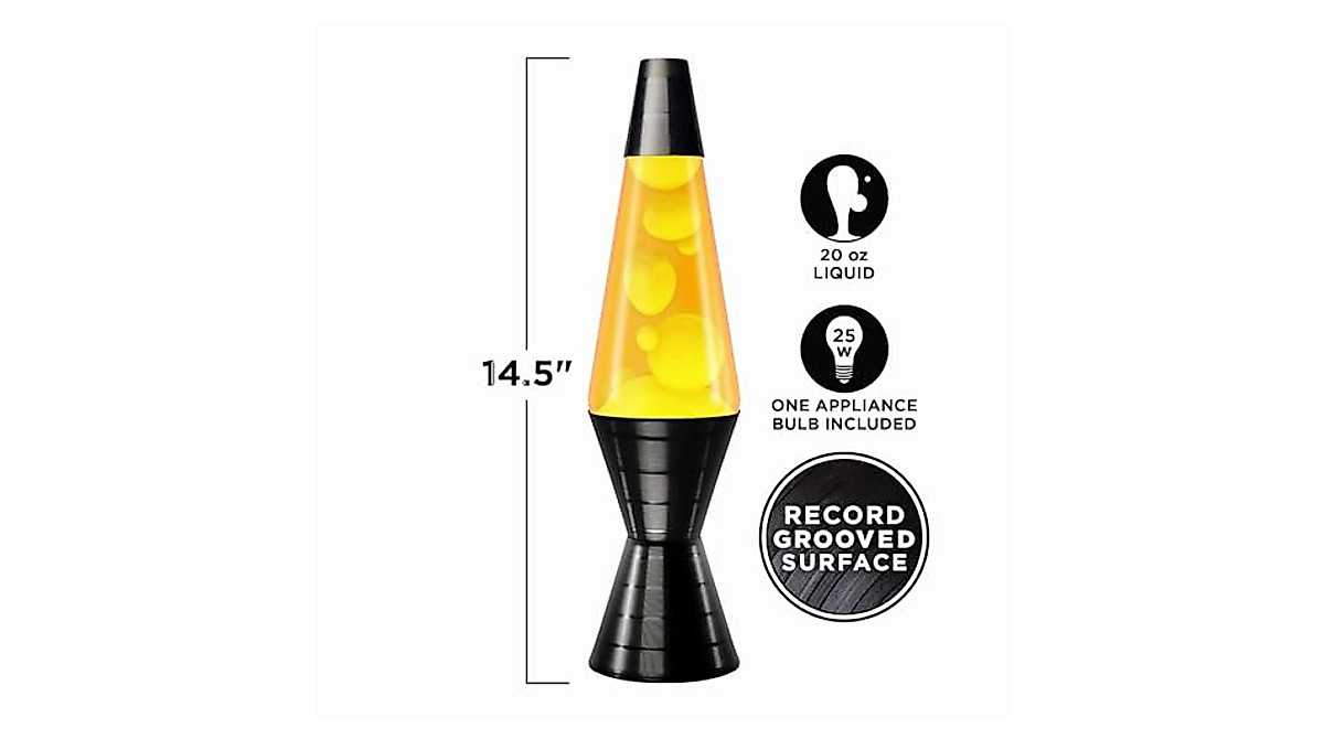 Original Lava® Lamp - 14.5'' Vinyl Record Design