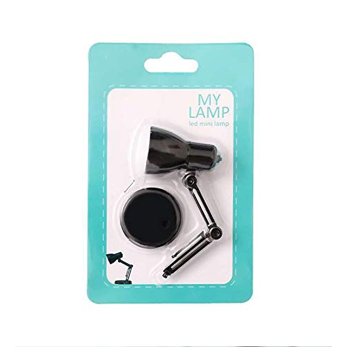 Yiwu Ruizhen Mini Book lamp,Mini Desk Light,Bedroom Small Night lamp, Warm Light,Eye Protection Battery-Operated (3 pcs LR41),Compact Portable lamp,Eye-Caring(White)