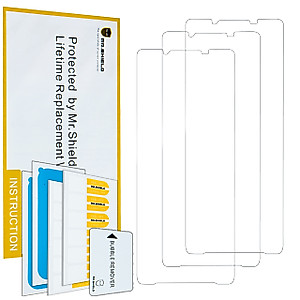 Mr.Shield [3-Pack] Screen Protector For Sony Xperia 1 V Premium Clear Screen Protector (PET Material)