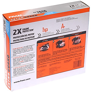 FRAM Extra Guard CA7626 Replacement Engine Air Filter for Select Toyota and Lexus Models, Provides Up to 12 Months or 12,000 Miles Filter Protection