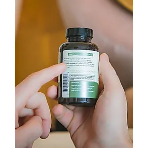 TERRA ORIGIN - Digestive Enzymes with Probiotics | Supports Healthy Digestion | Bromelain, Lactase, Amylase, Lipase | Made in The USA, Gluten-Free | 60 Servings