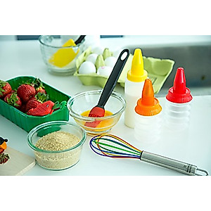 Kuhn Rikon "Colori" 8.74" of Silicone Whisk, Multicolor