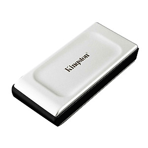 Kingston XS2000 2TB High Performance Portable External SSD (2-Pack) Bundle with PRO Thunderbolt USB-C Cable (3 Items)