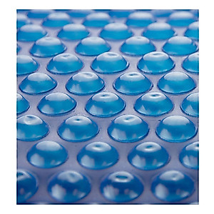 Sun2Solar Blue 20-Foot-by-40-Foot Rectangle Solar Cover Heat Retaining Blanket | 1600 Series with 6-Pack of Grommets Bundle | In-Ground and Above-Ground Rectangular Swimming Pool | Bubble-Side Down