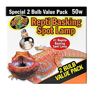 Zoo Med Repti Basking Spot Lamp Value Pack, 50 Watts