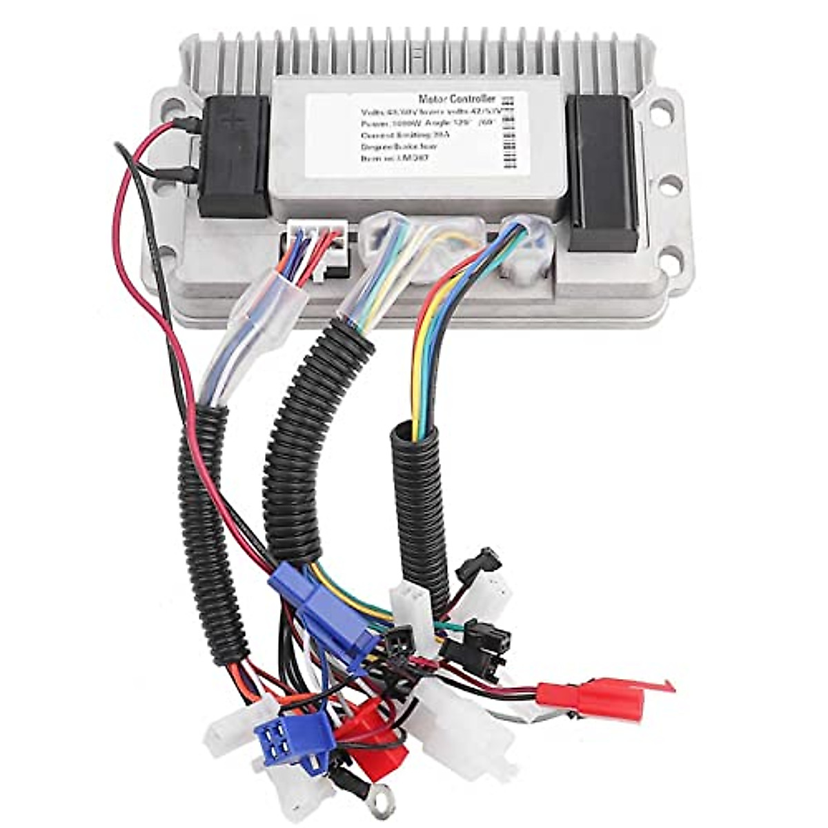 Bike Fender 36V 48V 60V 72V 1000W Brushless Controller Aluminium Shell Electric Bicycle Scooter E-Bike 3 Mode Sine Waves Speed Controller Mud Guards (Size : 48-60V)