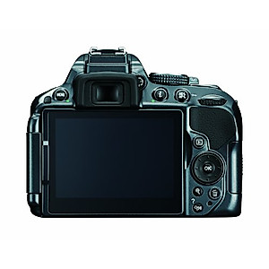 Nikon D5300 24.2 MP CMOS Digital SLR Camera with Built-in Wi-Fi and GPS Body Only (Grey)