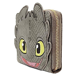 How to Train Your Dragon Toothless Cosplay Zip Around Wallet