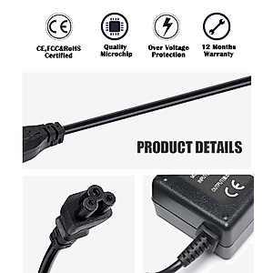 19V Charger for JBL Xtreme, Xtreme 2, Xtreme Portable, Extreme, Extreme 2, JBL Boombox 1 2 Wireless Bluetooth Boost TV Speaker Charger Power Cord