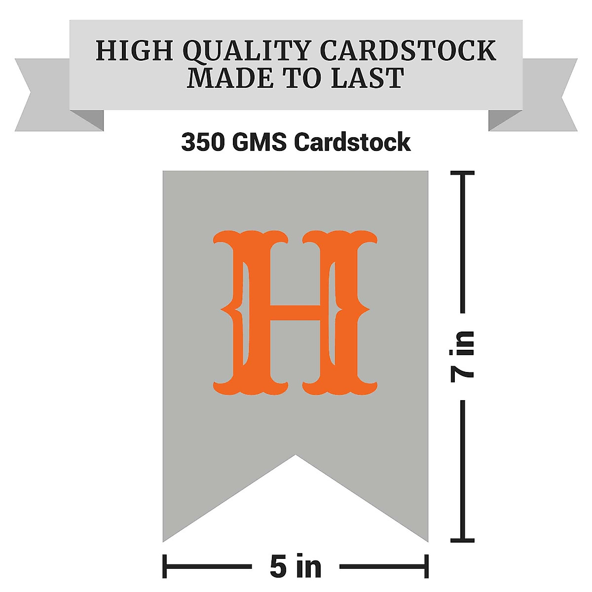 Pre-Strung Happy Halloween Banner - NO DIY - Black Glitter Halloween Banner - Pre-Strung Garland on 8 ft Strand - Pumpkin Jack O'Lantern Halloween Party Decorations & Decor. Did we mention no DIY?