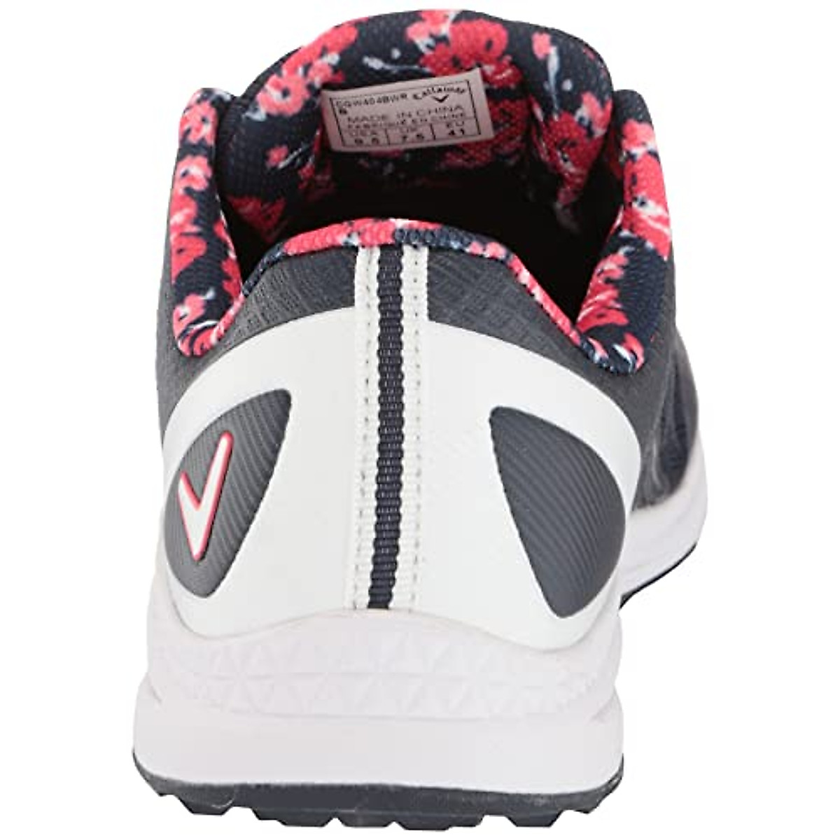 Callaway Women's Coronado v2 SL Golf Shoe, Blue/White/Red, 8.5