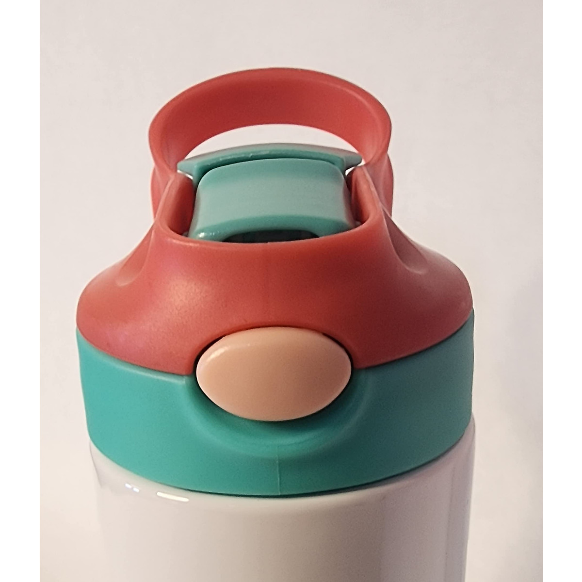 2 pack 12oz sublimation toddler tumblers (Pink/green and pink/purple lids)