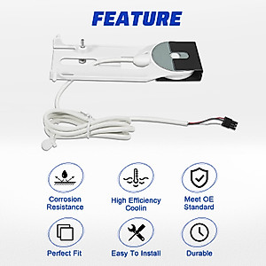 AUTOBABA 000008660 Ice Thickness Probe Assembly Compatible with Manitowoc Indigo Series Ice Machine Ice Machine Parts for Manitowoc 8660 Ice Thickness Control