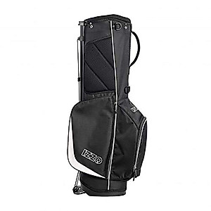 IZZO Ultra Lite Stand Bag, Black,Black/White 3.2 pounds