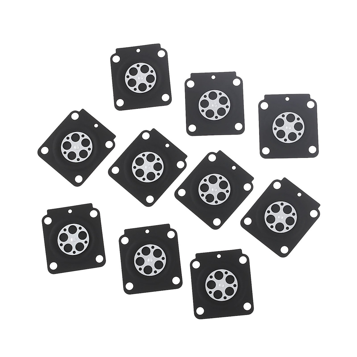 Hicello 10PCS Metering Diaphragm Replaces, Metering Diaphragm Assembly Replacement for Zama A015053, Small Engine Carburetor