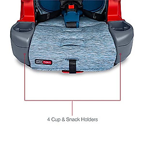 Britax Grow with You ClickTight Harness-2-Booster Car Seat, Seaglass , 26.5x17.75x25 Inch (Pack of 1)