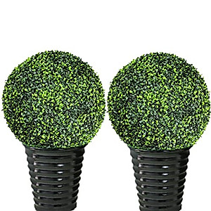 EXCEART 10pcs Plastic Frame for Artificial Boxwood Topiary Ball DIY Flower Ball Grass Balls Flower Arrangement Holder Egg Floral Cage for Garden Home Decor, 10X10cm, (X5GV50I014T16O)