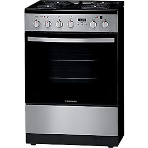 Frigidaire 24 in. 1.9 Cu. Ft. Electric Range in Stainless Steel with Hidden Bake, ADA Compliant