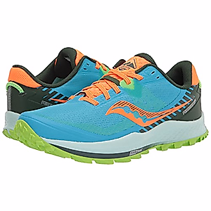 Saucony Men's Peregrine 11 Trail Running Shoe, Future Blue, 12