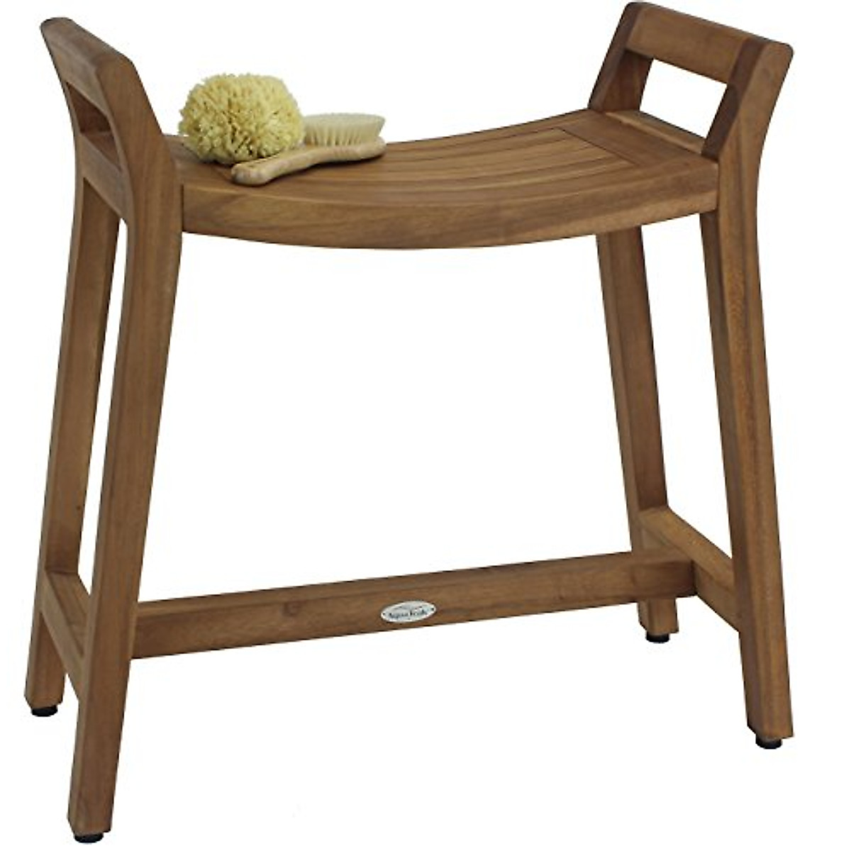 Patented Asia Ascend Teak Shower Bench with Elevated Height