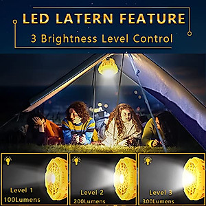 YEX-BUR Portable Camping Fan for dewalt, Rechargeable Personal Desk Tent Fan with Foldable Hook,Remote Control 4H Timer Powered by Dewalt 20V Li-ion Battery Cordless Fan for Camping, Office, Travel