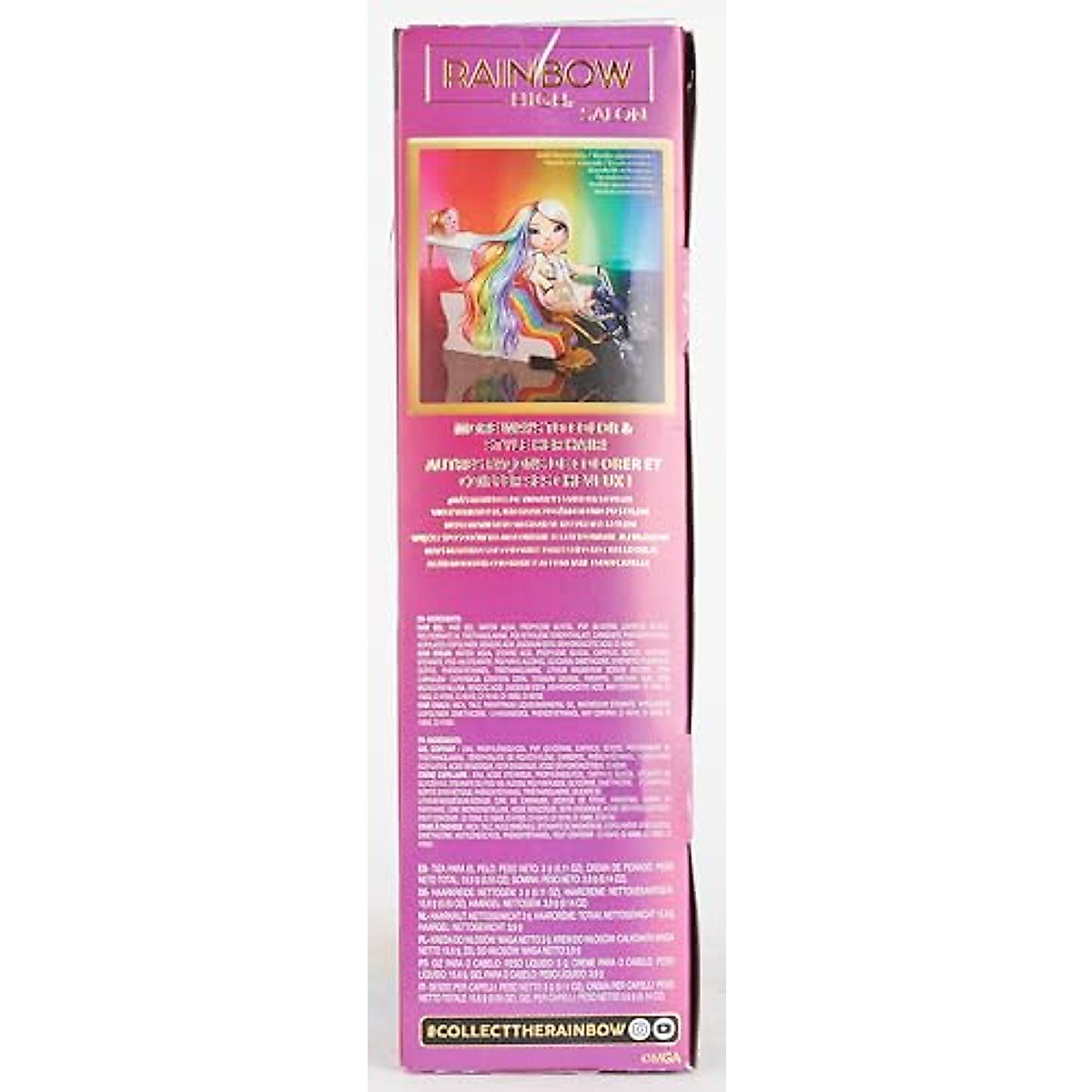 Rainbow High Hair Studio – Create Rainbow Hair with Exclusive Doll, Extra - Long Washable Hair Color & Complete Doll Clothes and Accessories- Fun Playset for Kids Ages 4+