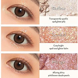 UNLEASHIA Glitterpedia Eye Shadow Palette|Point Makeup Vegan|Korean Cosmetics|Daily|matte|glitter|shimmer|pearl|daily|party|sparkling… (NO.1 All of Glitter)