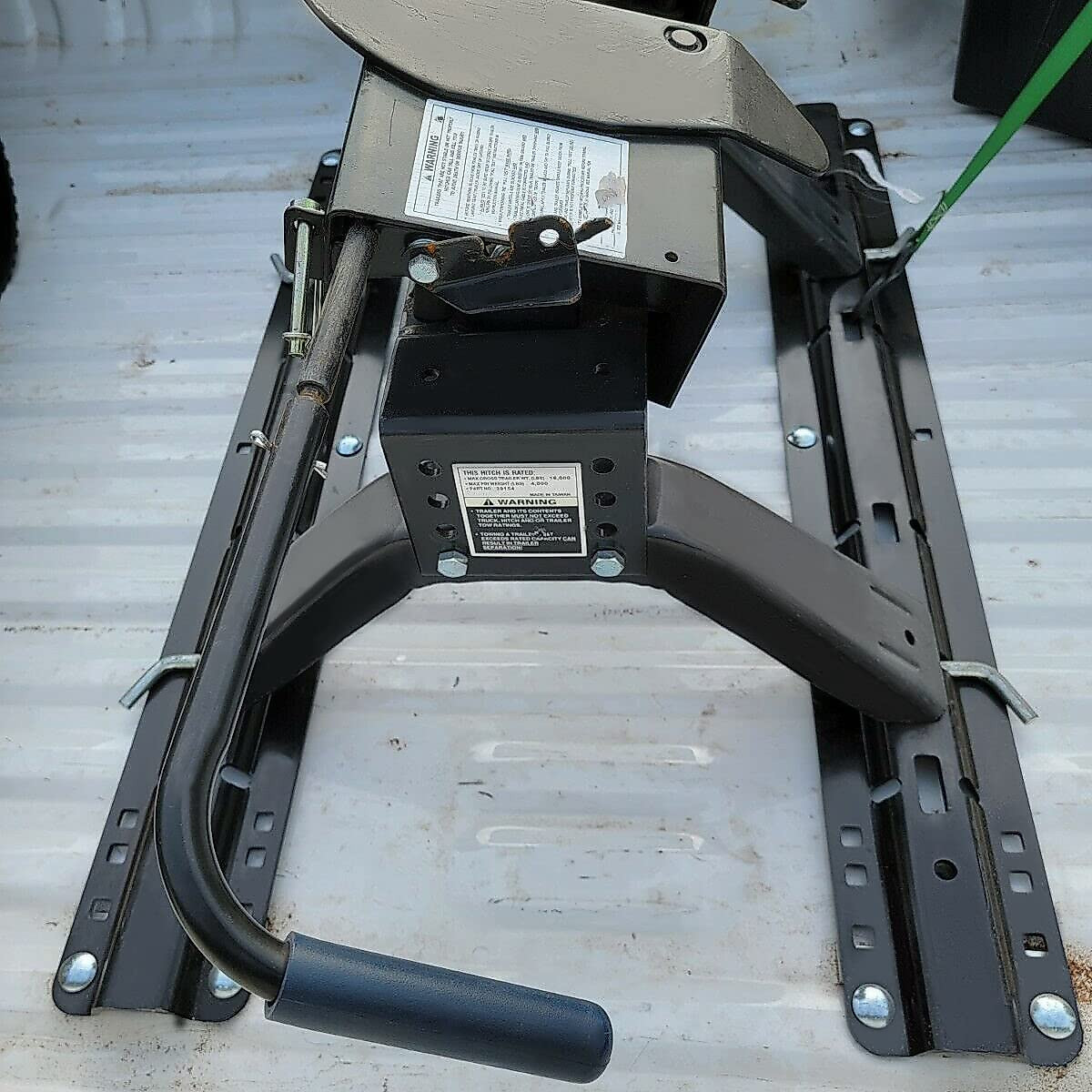 JMTAAT Fifth 5th Wheel Trailer Hitch Mount Rails and Installation Kits