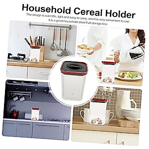 1pc Spiral Storage Tank Storage Container with Lid Containers with Lids Flour Container Plastic Clear Container Vacuum Container Cereal Container Milk Powder Can Cereals Seal Pp