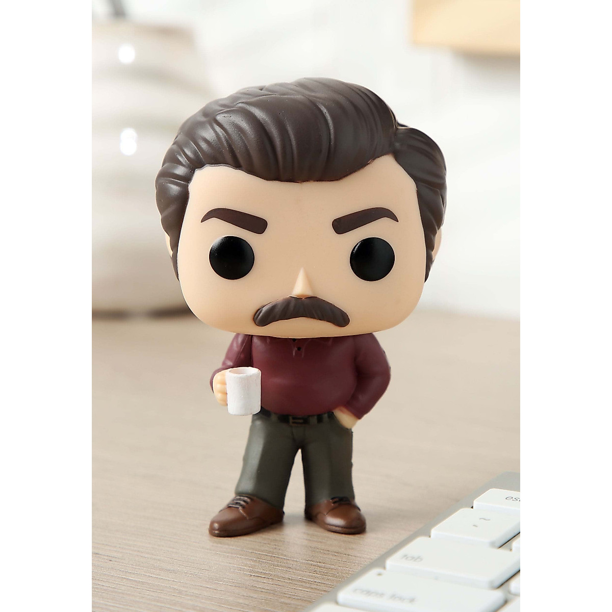Funko Pop Television: Parks & Recreation - Ron Swanson Figure