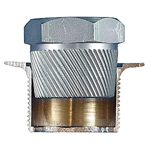 Superior Tool 05255 1.5" Tub Drain Extractor-Removes One and a Half Inch Old or Stubborn Tub Drains